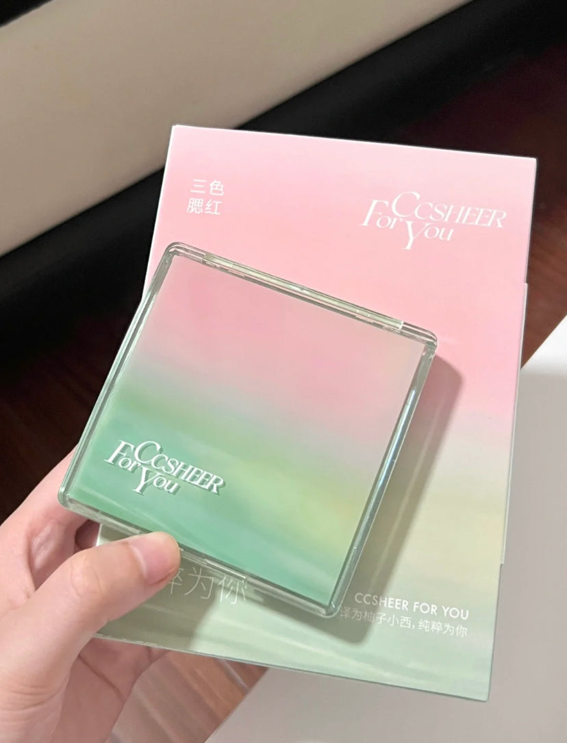 Milk Strawberry Powder Tri-Color Blush Palette YV475917 – Youvimi