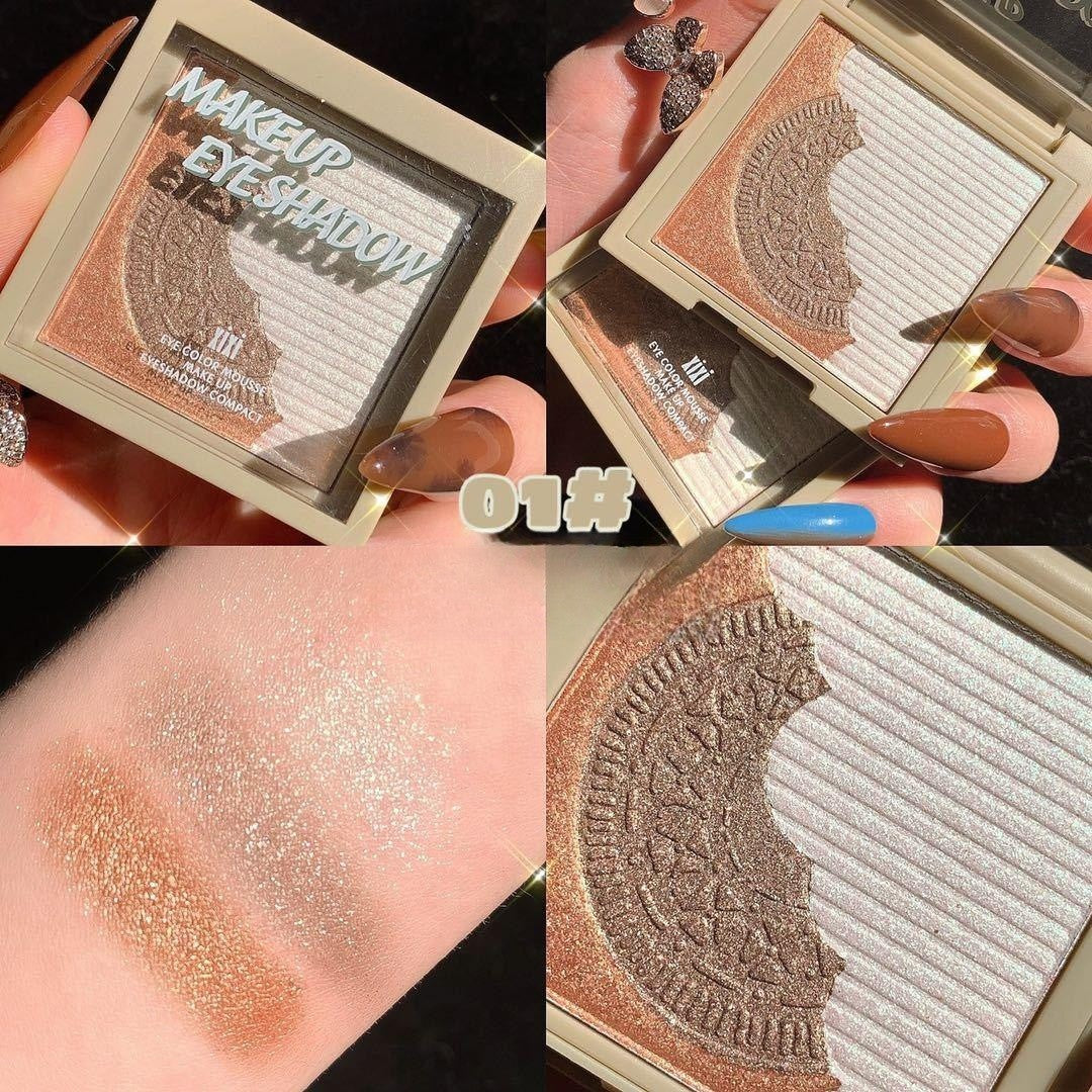 Tri-Color Sandwich Biscuit Eyeshadow Palette YV475948 – Youvimi