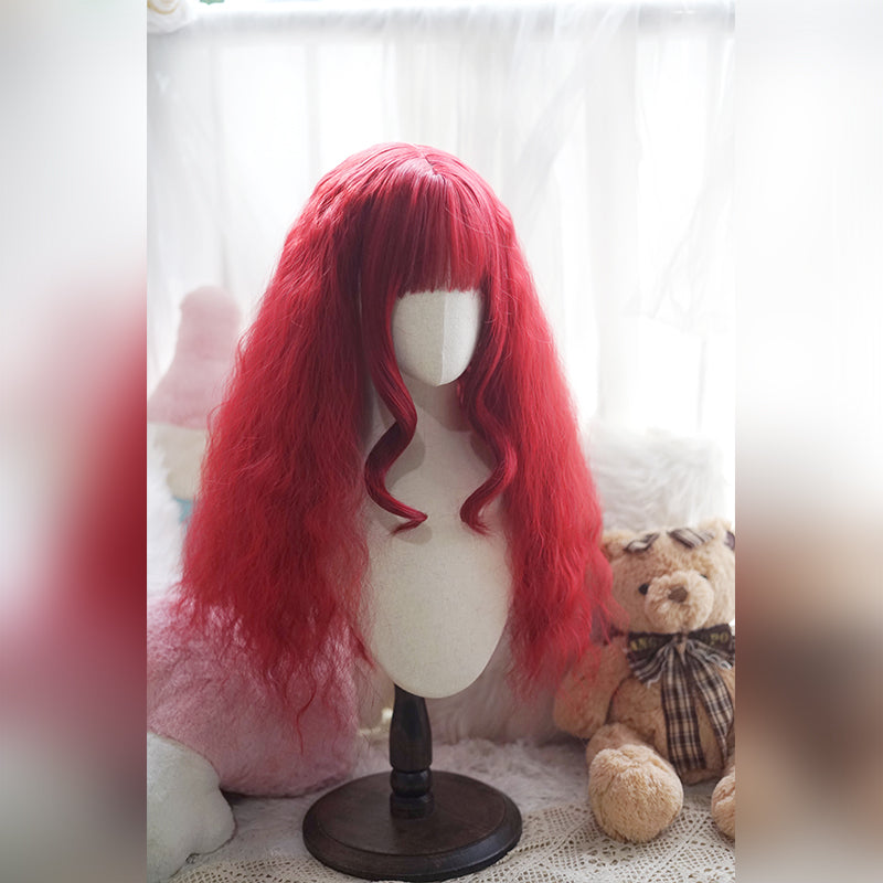 Lolita wool curly wig yv32143 – Youvimi