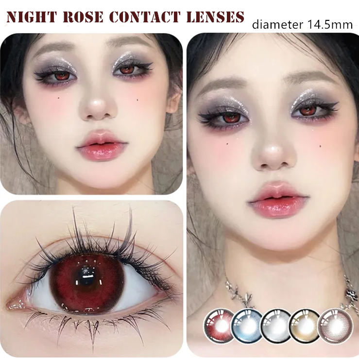 Night rose contact lenses (Two Pieces) yv50428 – Youvimi