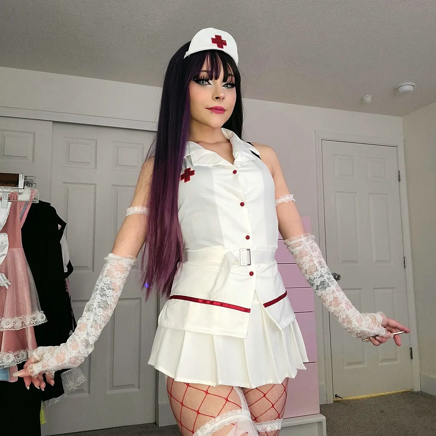 cosplay nurse uniform nightdress set YV43770 – Youvimi