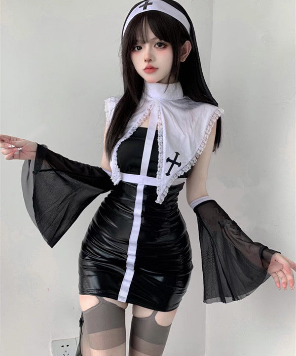 The nun's prayer cosplay set yv47293 – Youvimi