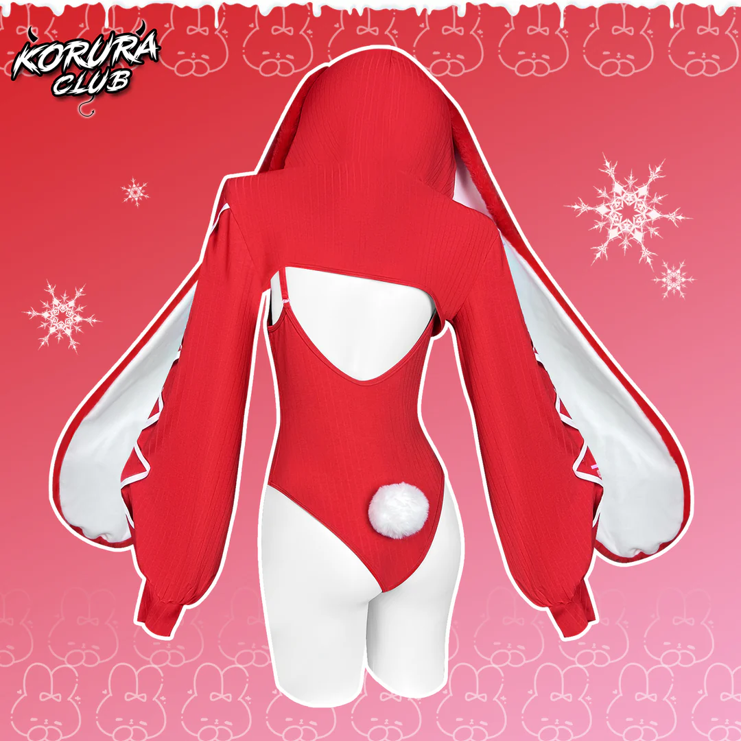 Cosplay Christmas Floppy Bunny Jumpsuit KO118 – Youvimi