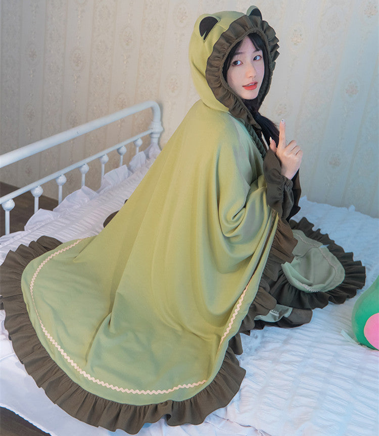 Cute frog cloak coat yv31742 – Youvimi