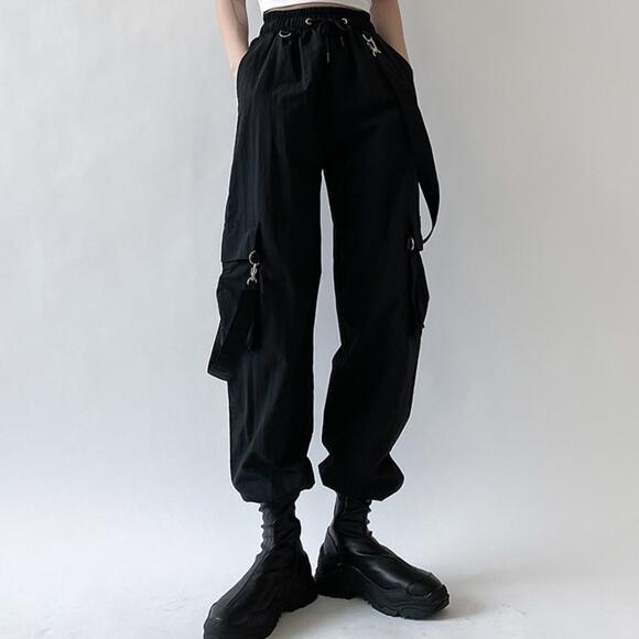Fashion cool black pants yv43331 – Youvimi