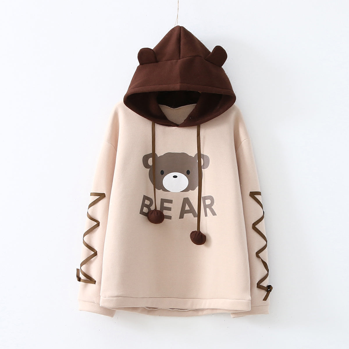 Japanese cute bear hoodie sweater yv40646 – Youvimi