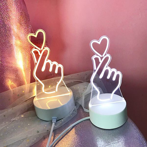 Heart Fingers LED Light (3 Color Modes)YV2180 – Youvimi