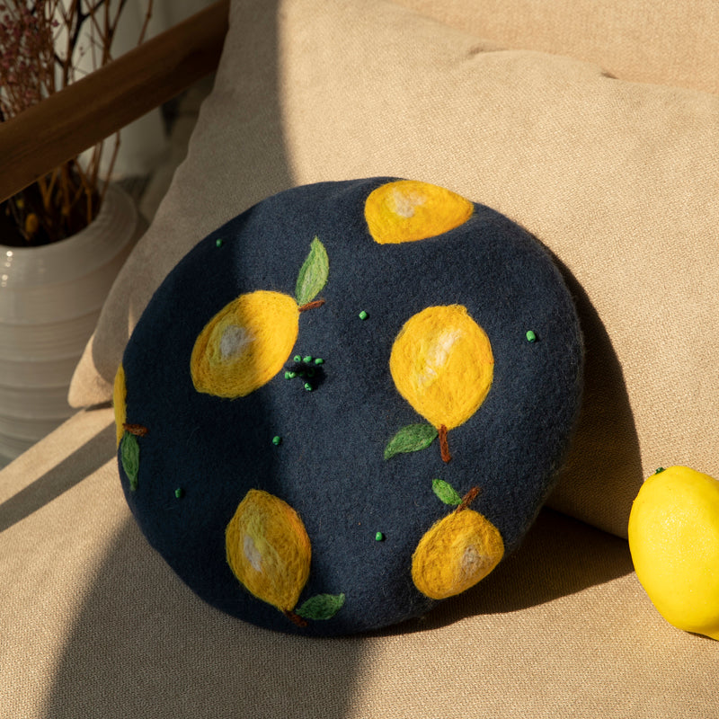 Lemon beret YV43508 – Youvimi
