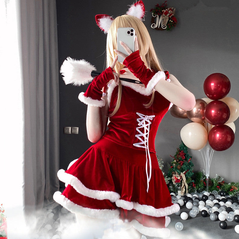 Christmas cosplay bunny girl suit yv30254 – Youvimi
