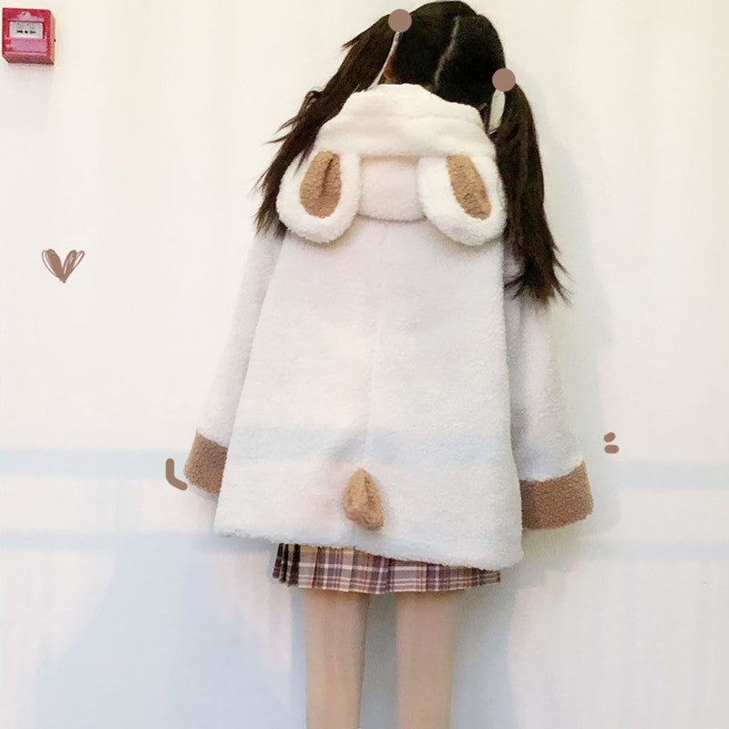 Cute bear hooded jacket YV43496 – Youvimi