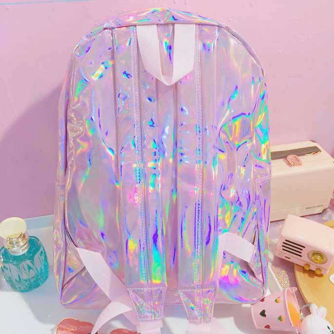 Embroidered Heart Laser Backpack yv42046 – Youvimi