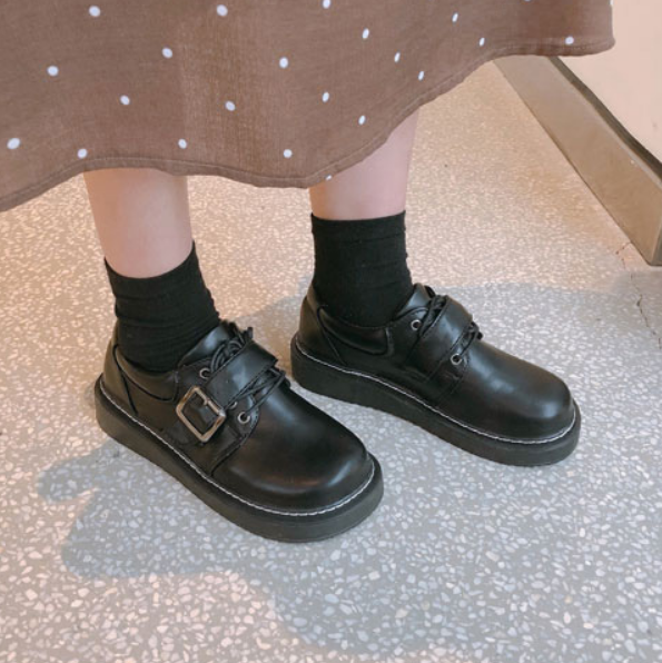 Japanese ulzzang retro shoes yv42701