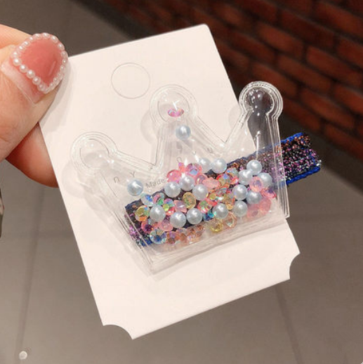 Cute love crown hairpin yv42756