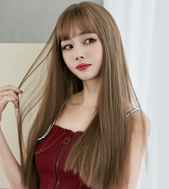 Cute natural long straight wig yv42841 – Youvimi
