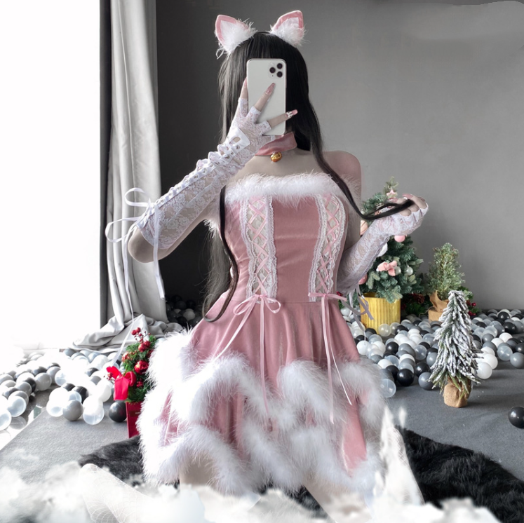 cosplay cute bunny girl maid outfit yv30543 – Youvimi