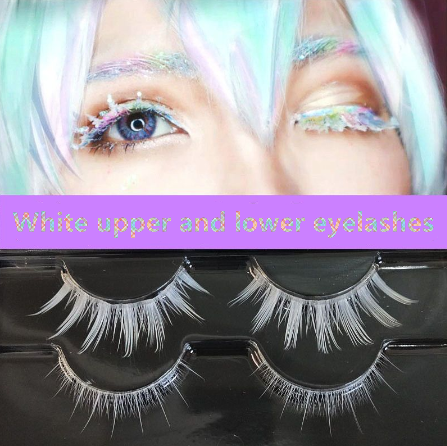 Anime cosplay white false eyelashes yv31283 – Youvimi