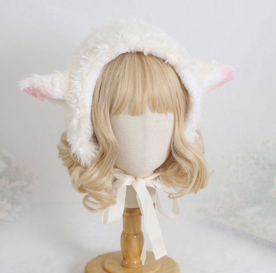 Cute sheep ears warm hat yv31287 – Youvimi