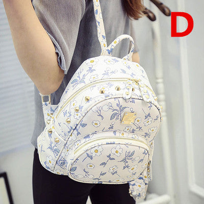 Cute flower backpack yv42242