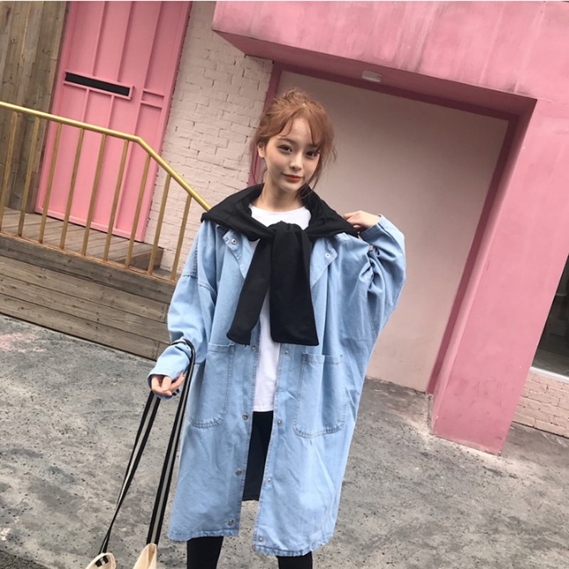 New bf wind loose denim jacket YV2168 – Youvimi