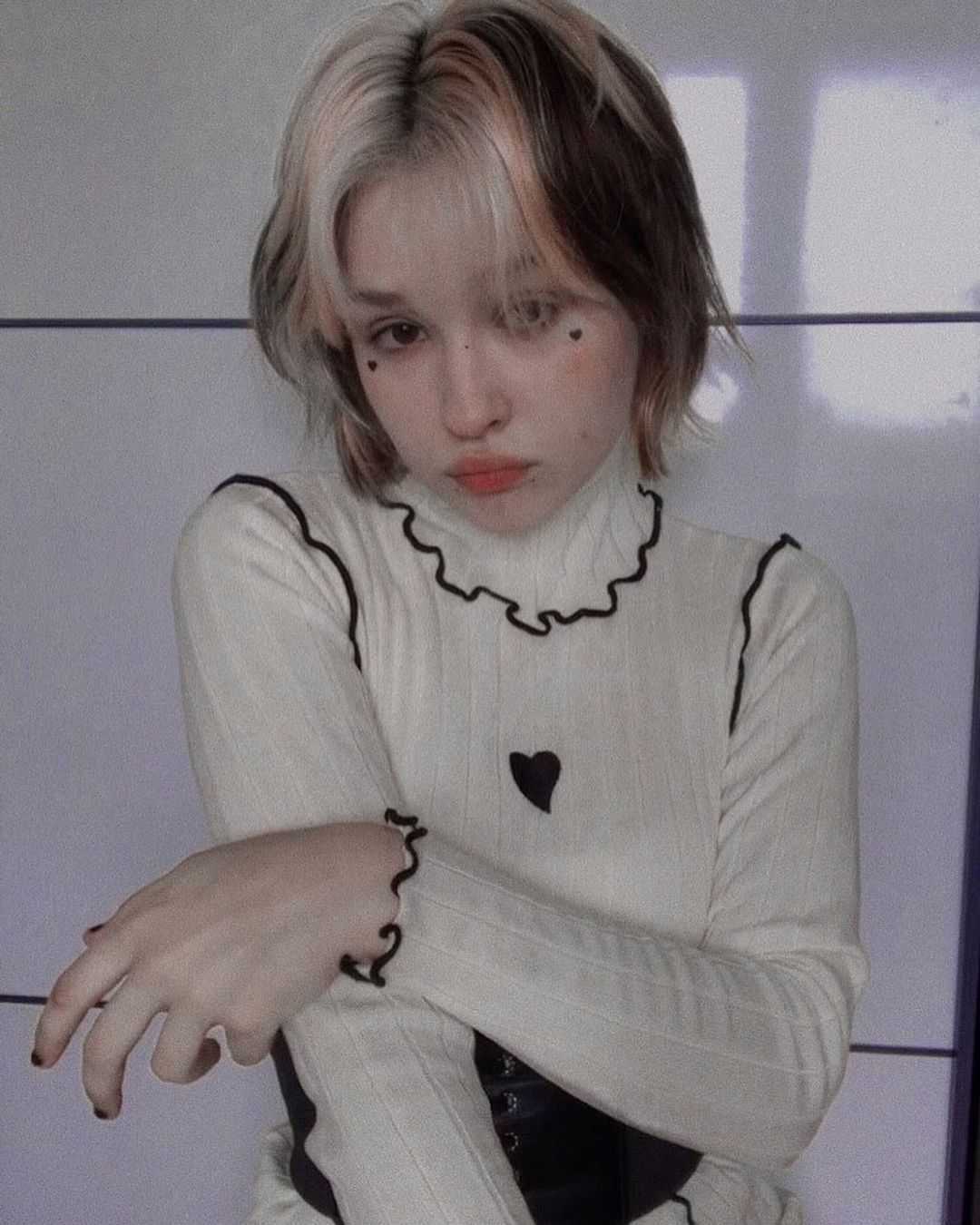 ulzzang Love knitted dress YV43984 – Youvimi